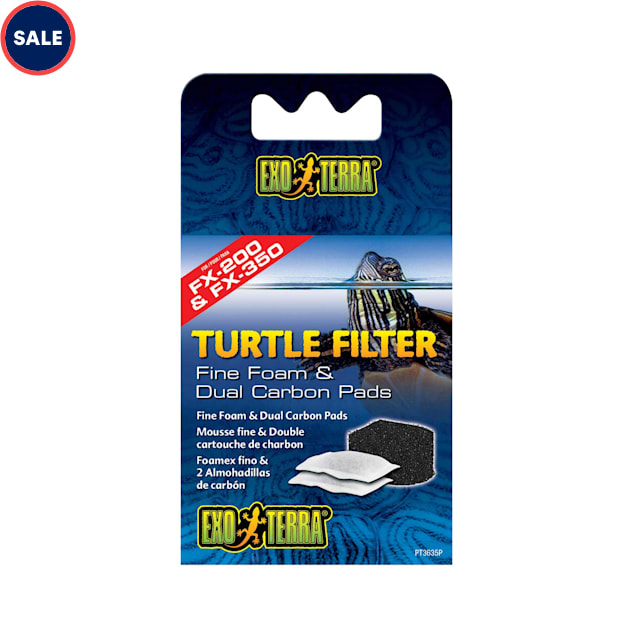 Exo-Terra Turtle Filter Foam & Carbon Pads | Petco