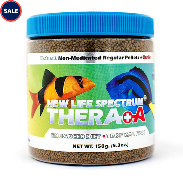 New Life Spectrum Thera+A Regular Pellet Enhanced Non-Medicated Fish ...
