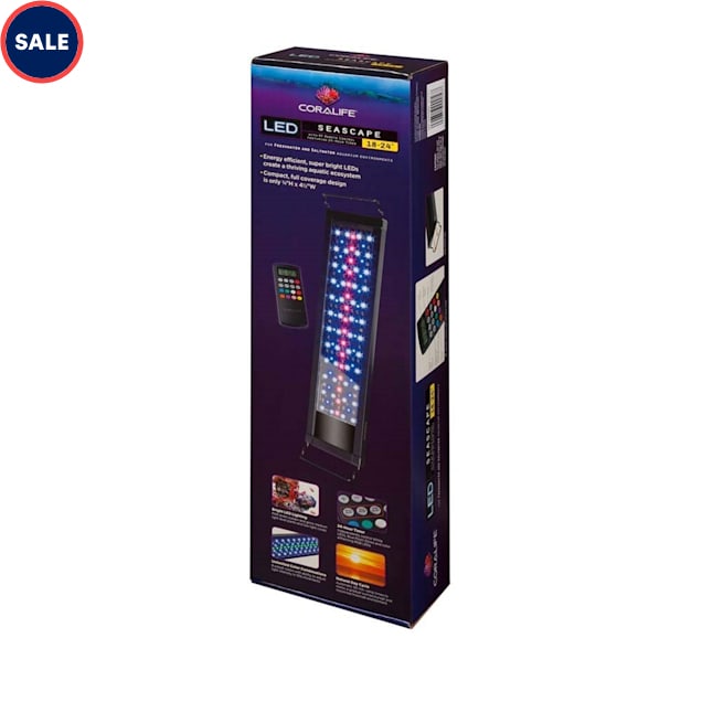 Coralife Seascape LED Aquarium Light, Adjustable 18-24" L | Petco
