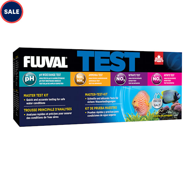Fluval Mini Master Test Kit, 4" L X 9.5" W X 3.4" H | Petco
