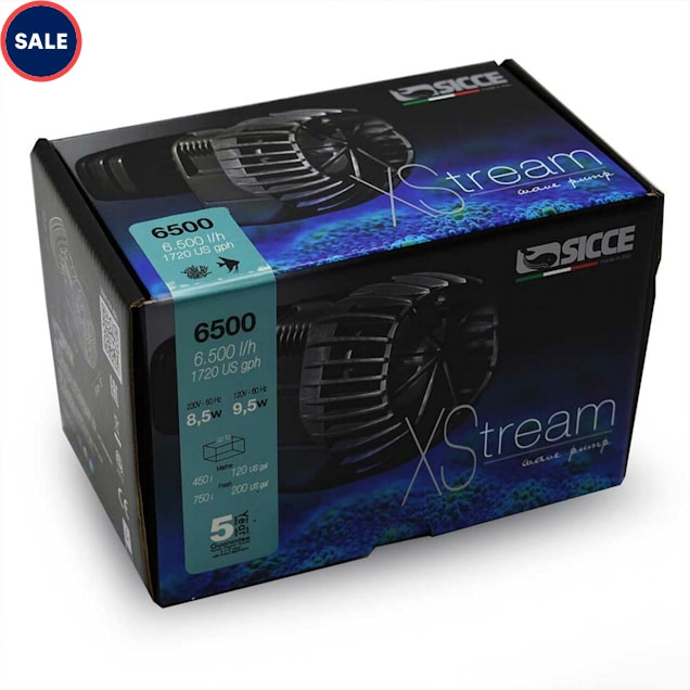 Sicce XStream 6500 Compact & Efficient Aquarium Pump