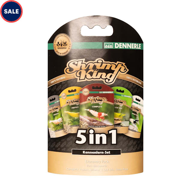 Dennerle Shrimp King 5 in 1 Varitey Pack Food, 30 Gram | Petco