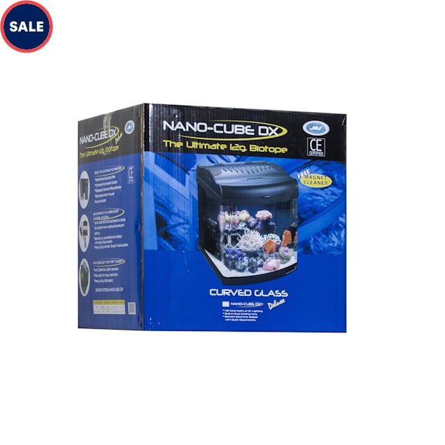 JBJ Nano-Cube Curved Glass Deluxe, 12 Gallon | Petco
