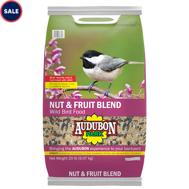 AUDUBON PARK Nut & Fruit Blend Wild Bird Food, 20 lbs. | Petco