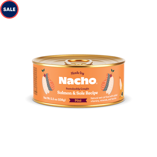 Made by Nacho Sustainably Caught Salmon & Sole Pate Recipe with Bone ...