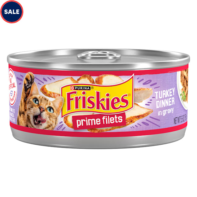 Friskies Turkey Dinner in Gravy Wet Cat Food 24-Pack