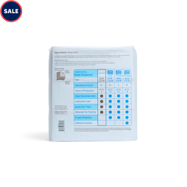 So Phresh Essentials Potty Pads, Count of 150 | Petco