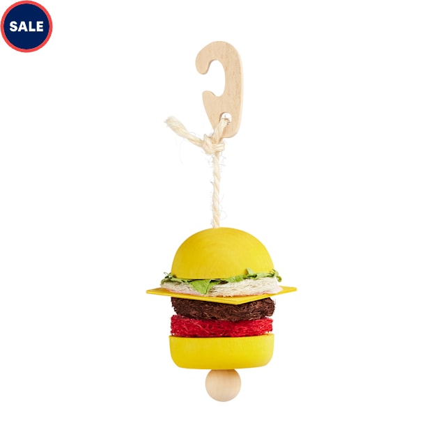 EveryYay Burger Hanging Toy for Small Animals | Petco