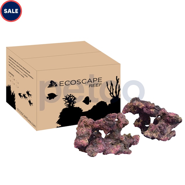 Ecoscape Reef Rock: Mix D Box, Fits 40 Gal Tank | Petco