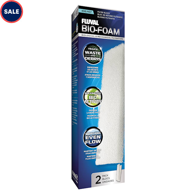 Fluval 404 Foam Insert, 2-pack | Petco
