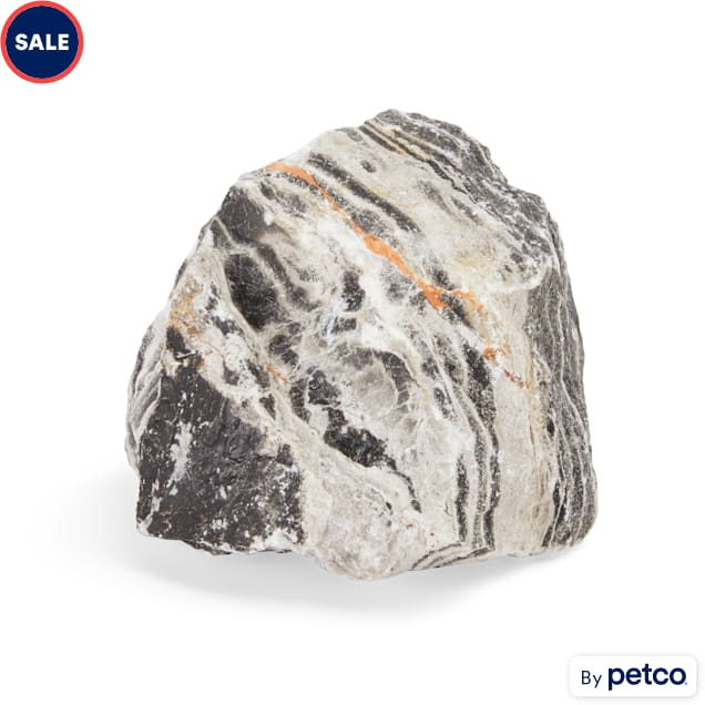 IMAGITARIUM AQUATIC ZEBRA ROCK, SMALL | PETCO