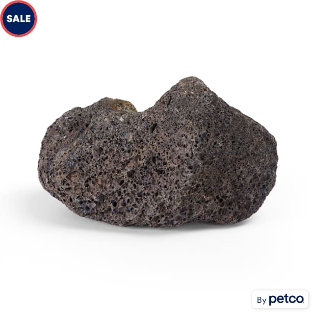 Imagitarium Aquatic Black Lava Rock, Small | Petco