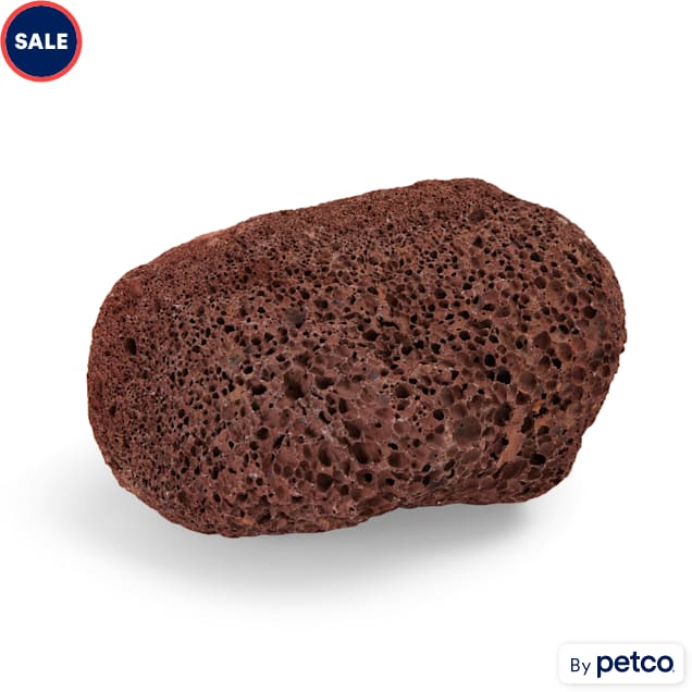 Imagitarium Aquatic Red Lava Rock, Small | Petco