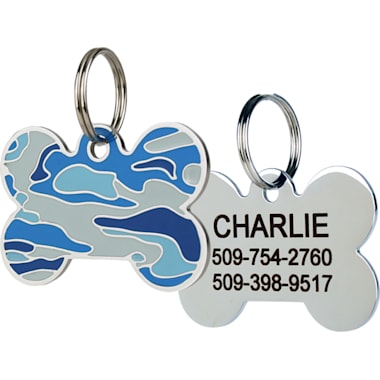 Blue Bone Dog Tag | Petco