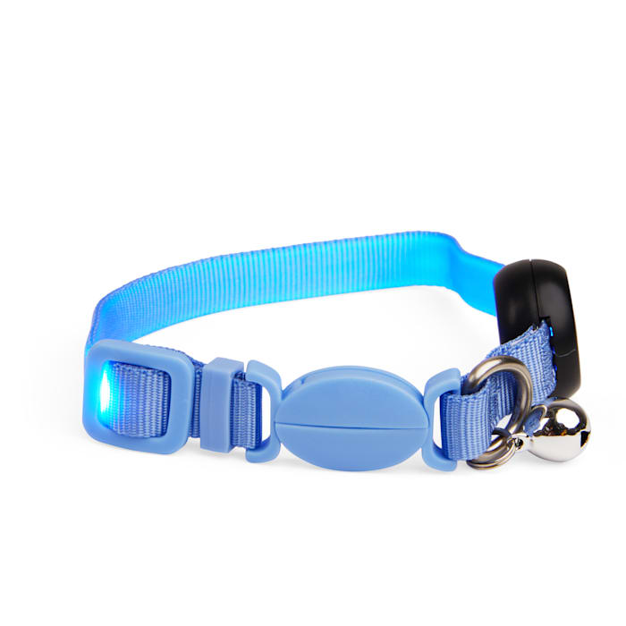 UPC 800443564370 - YOULY Blue LED Cat Collar, Small/Medium | upcitemdb.com
