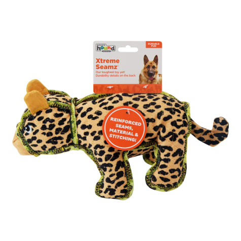 Outward Hound Xtreme Seamz Leopard Dog Toy, Medium | Petco