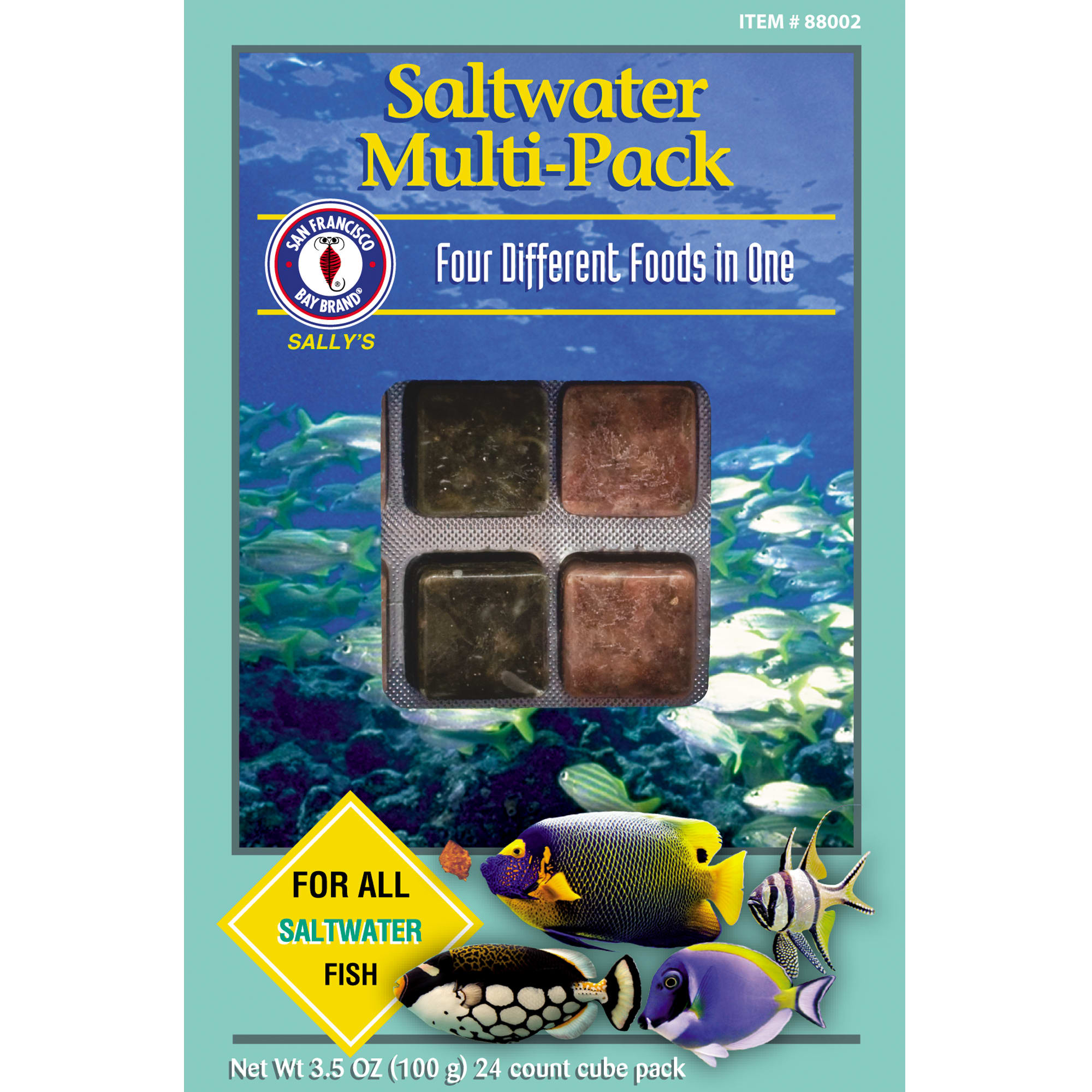 San Francisco Bay Brand Frozen Saltwater Multipacks, 3.5 oz. | Petco