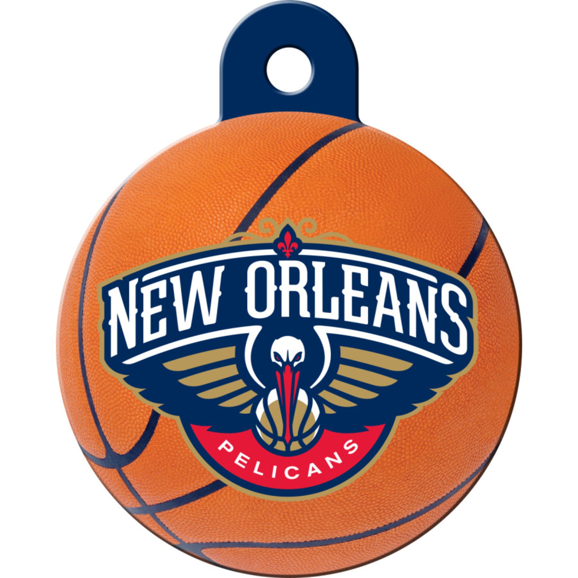Quick-Tag New Orleans Pelicans NBA Circle Personalized Engraved Pet ID ...