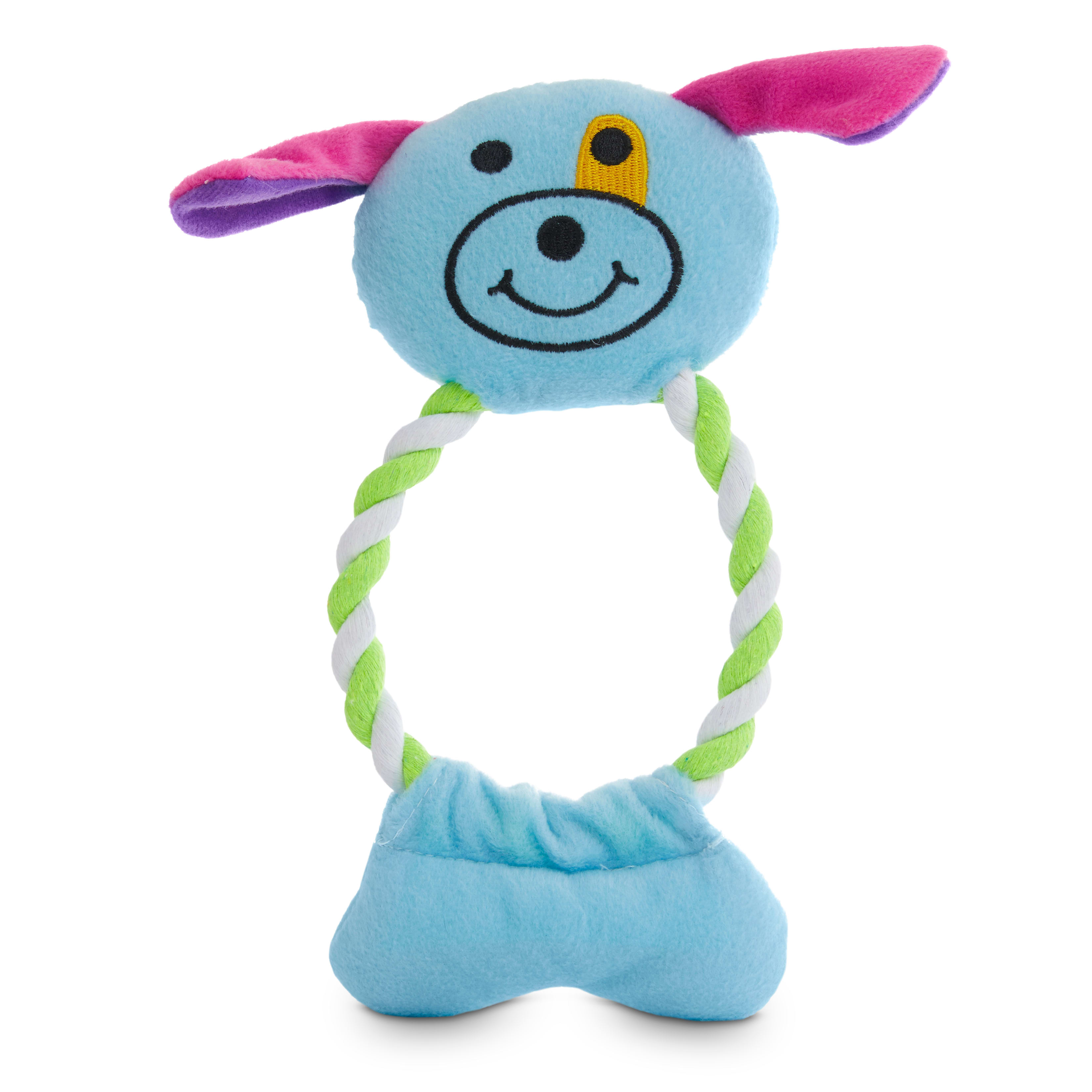 Petco 2 For 5 Toys In The Loop Animal Plush Rope Dog Toy In Various
