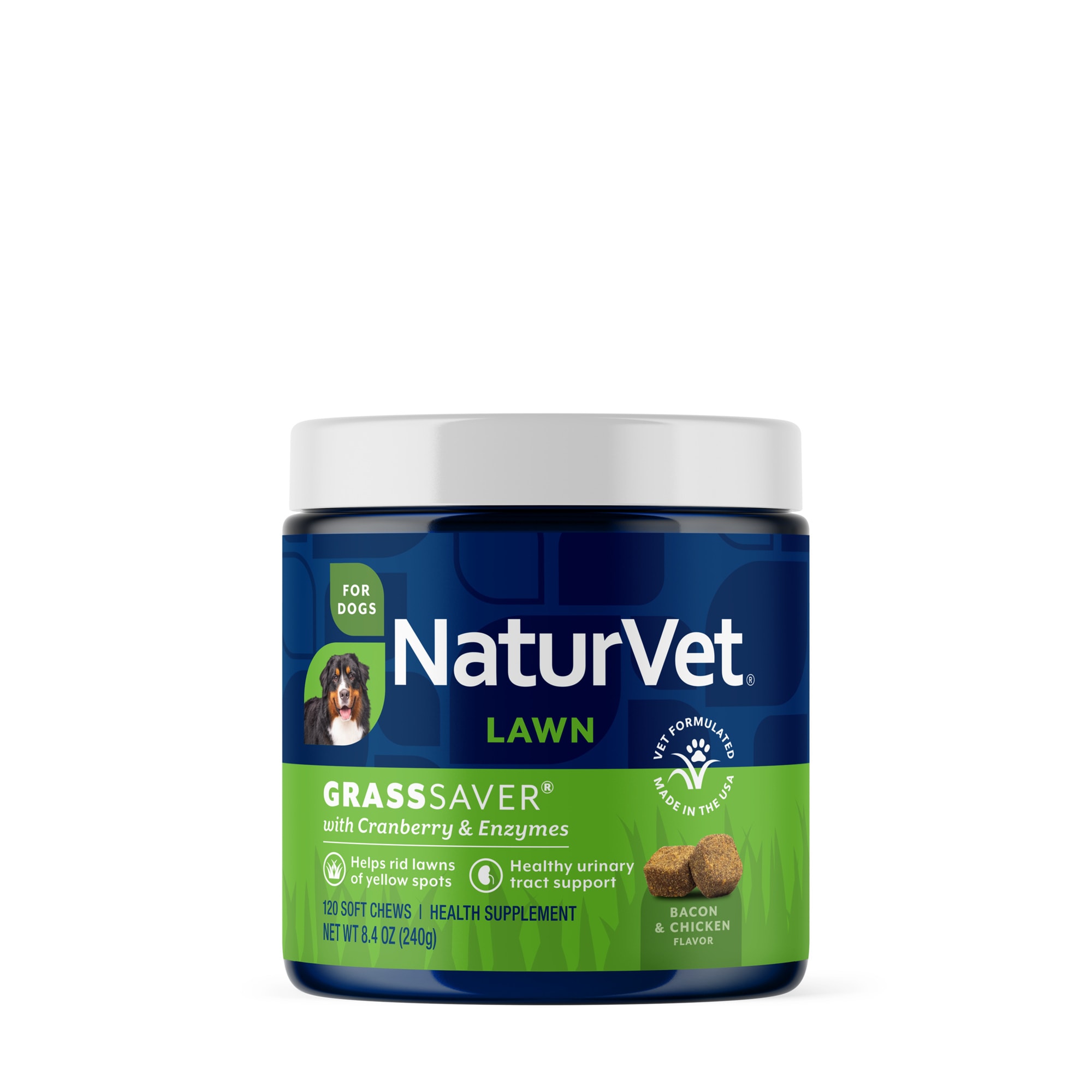 NaturVet GrassSaver Soft Dog Chews, 120 Chews, 8.4 oz. | Petco