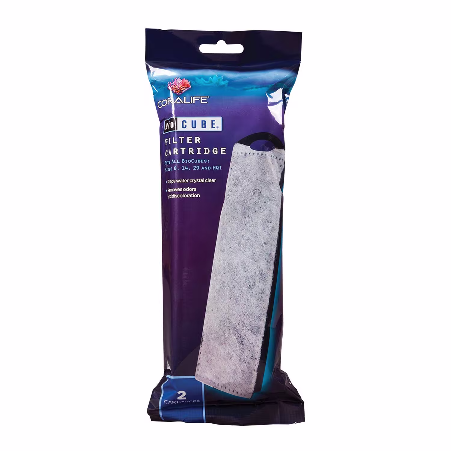 Coralife Biocube Filter Cartridge, Pack of 2 | Petco