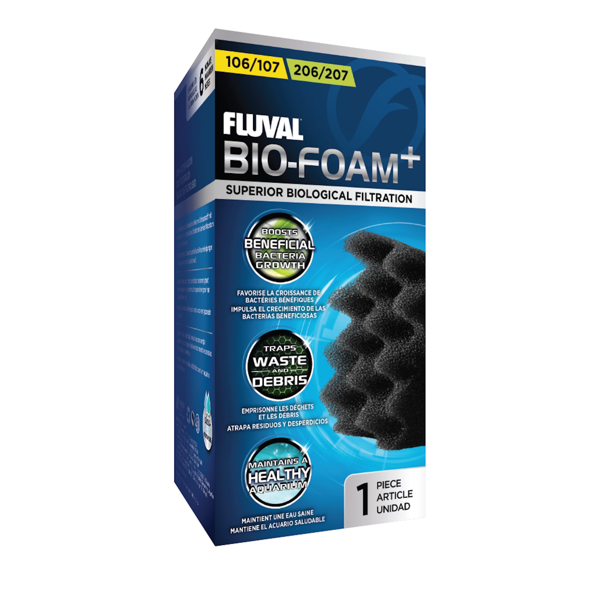 Fluval Bio-Foam Inserts, for 104-106 & 204-206 Canister Filters | Petco