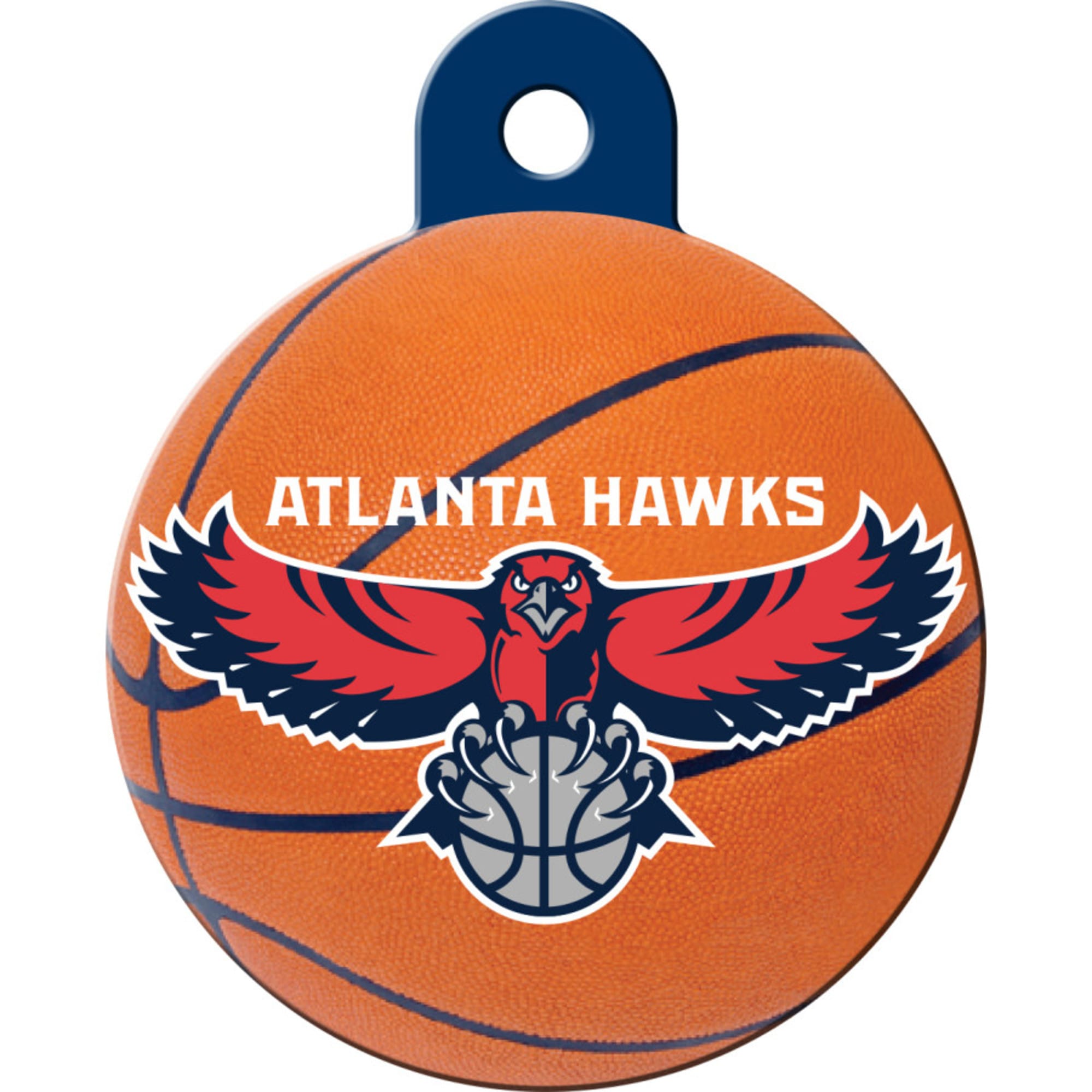 Quick-Tag NBA Circle Personalized Engraved Pet ID Tag, Atlanta Hawks ...