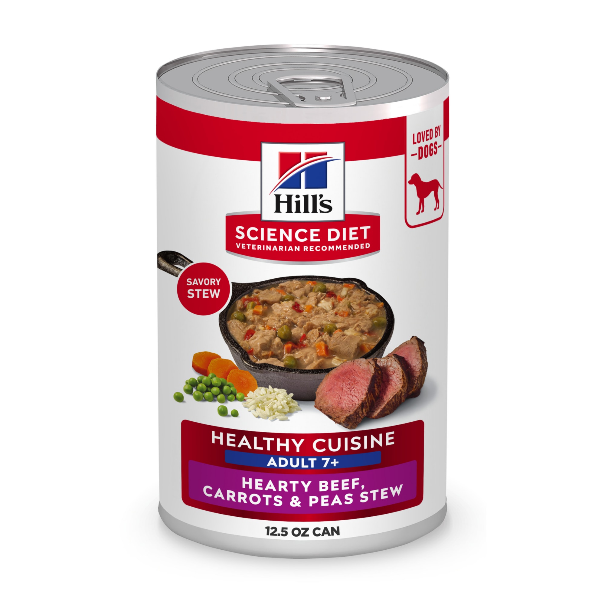 Hill's Science Diet Healthy Cuisine Adult 7+ Braised Beef, Carrots ...