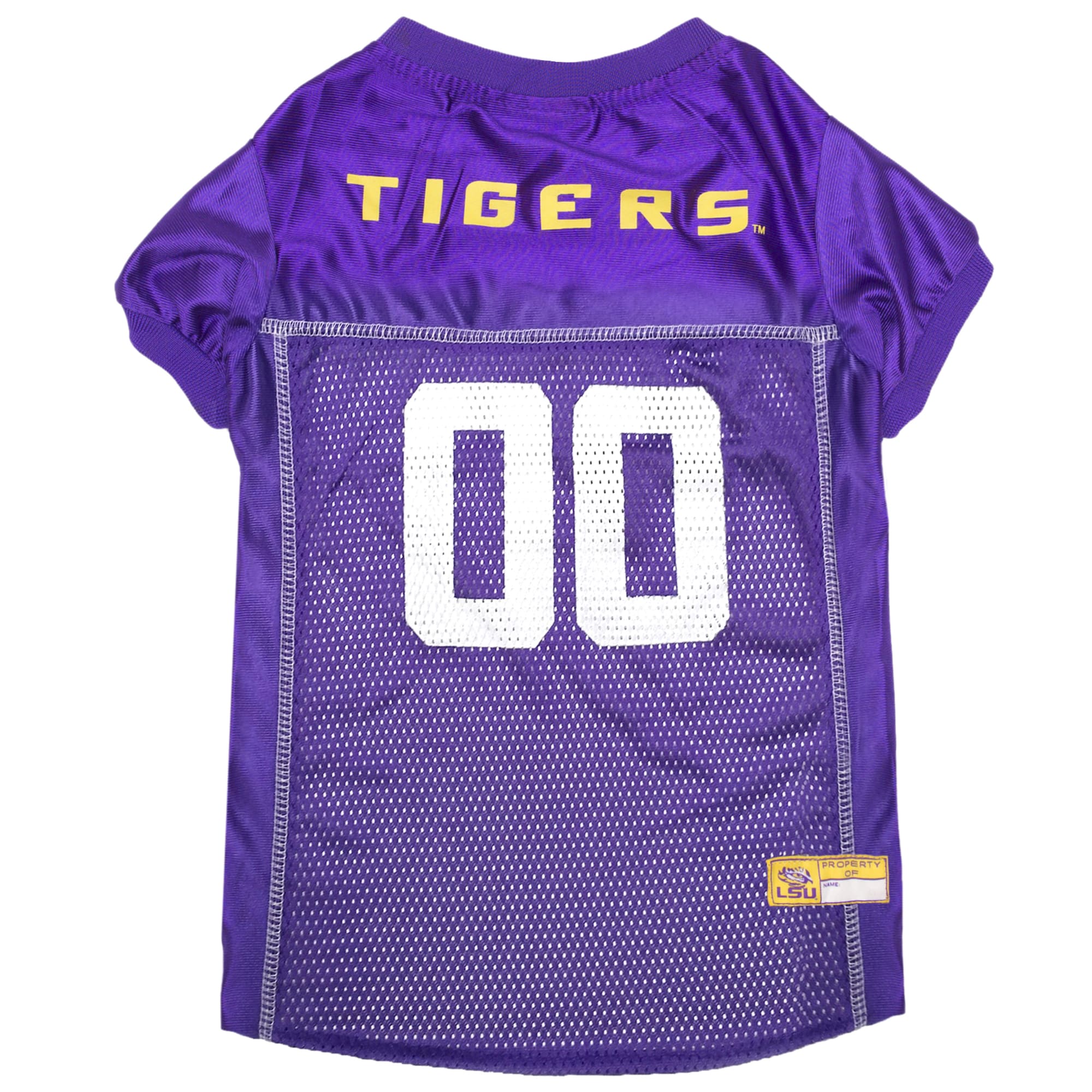 Pets First NCAA SEC Mesh Jersey for Dogs, Small, LSU | Petco
