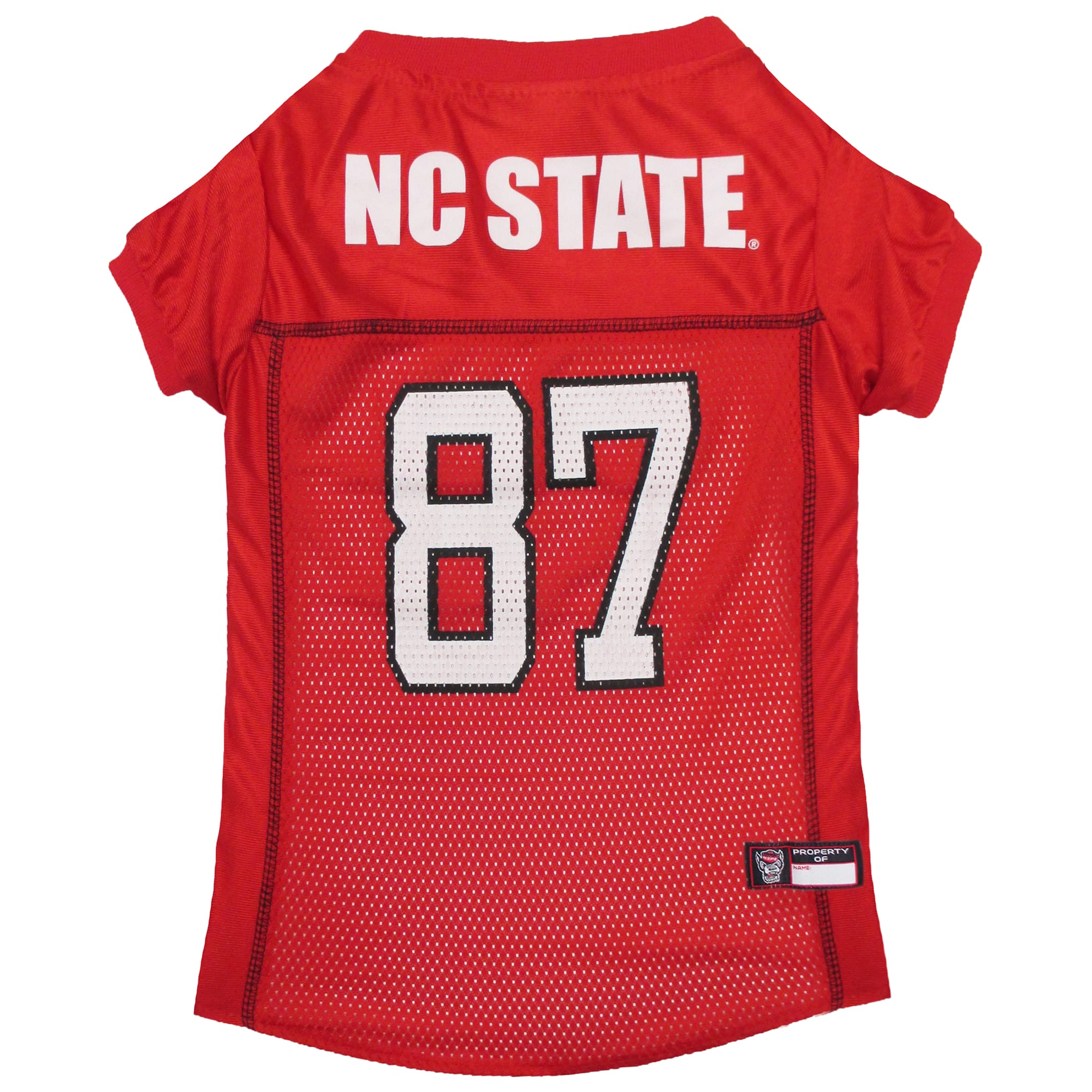 Pets First NCAA ACC Mesh Jersey for Dogs, Small, North Carolina State ...