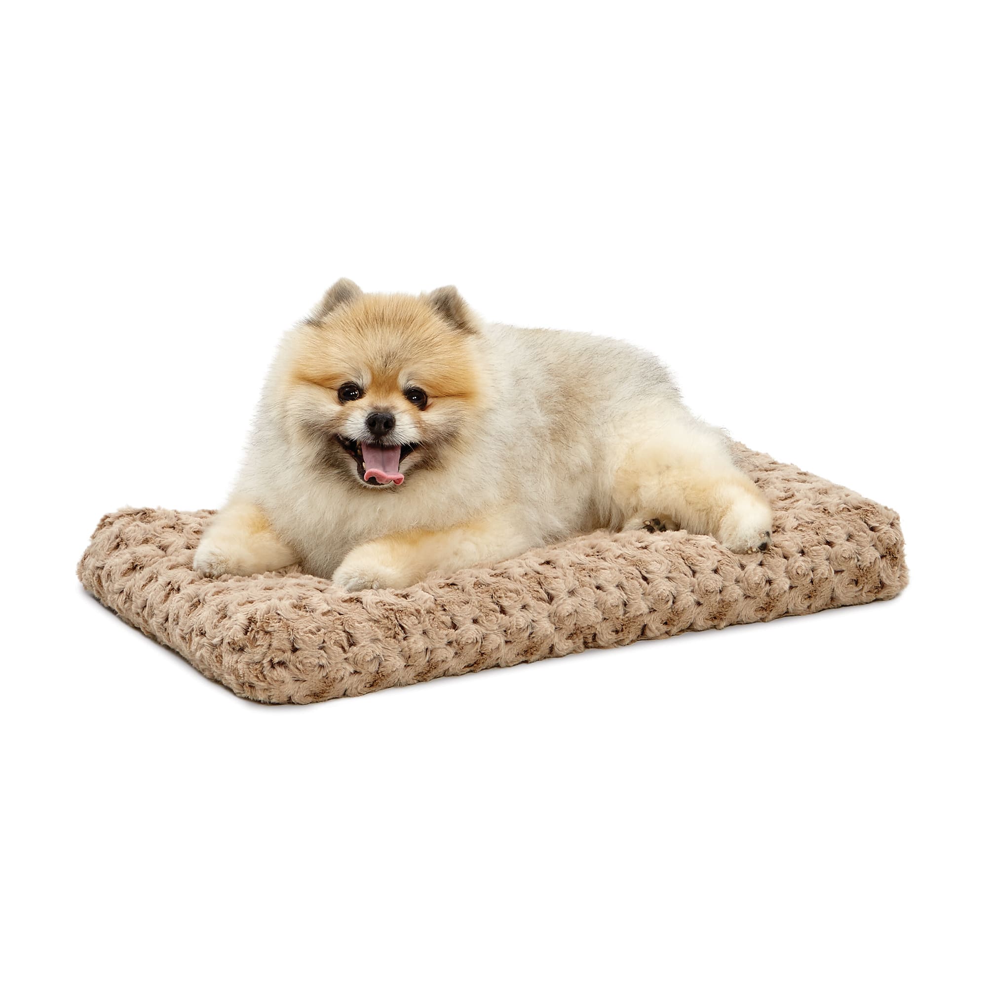 Midwest Quiet Time Ombre Taupe Dog Bed, 20" L X 12" W | Petco
