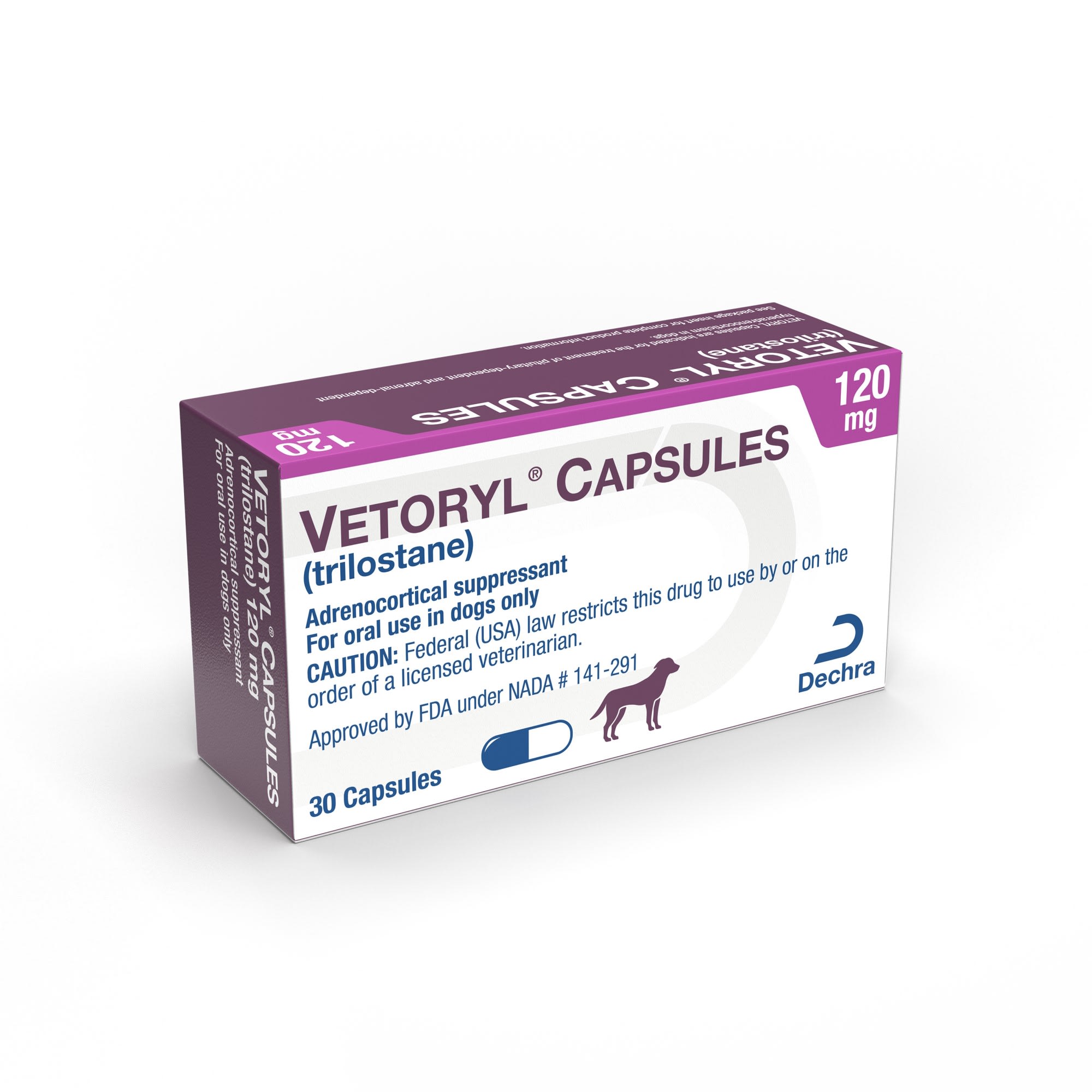 Vetoryl 120 mg, 30 Capsules | Petco
