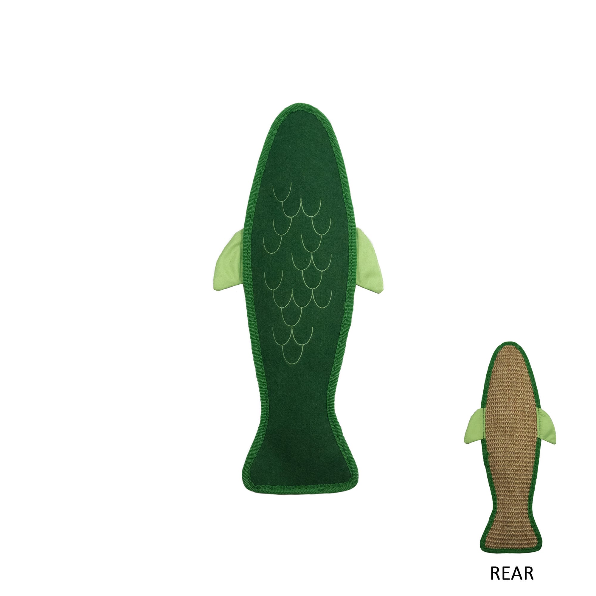 Petstages Felt Sisal Fish Scratcher Cat Toys, Medium | Petco