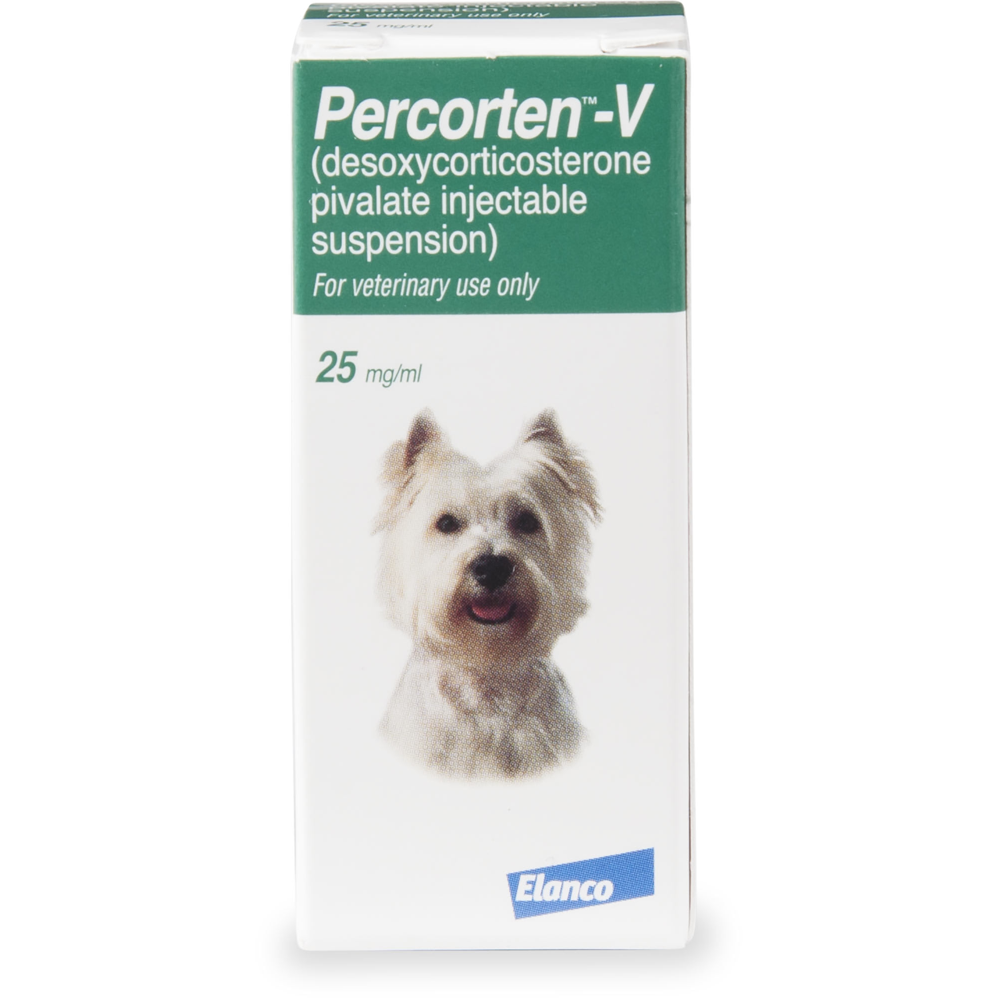 Percorten-V Injectable Suspension for Dogs, 4 ml Vial | Petco