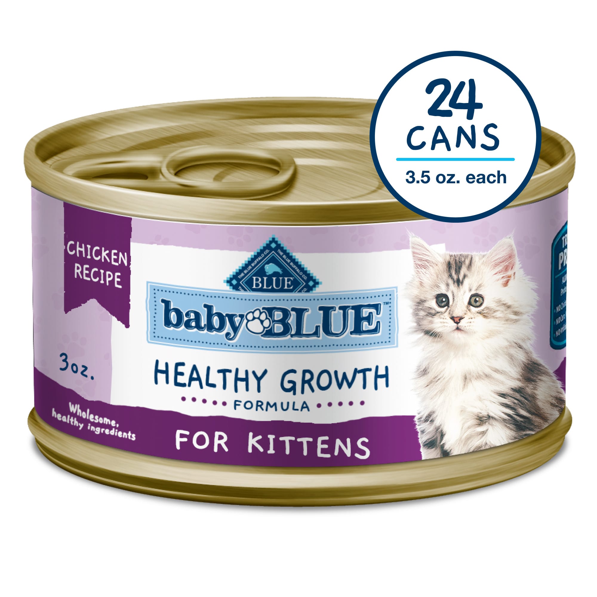 Blue Buffalo Baby Blue Healthy Growth Formula Natural Chicken Recipe ...