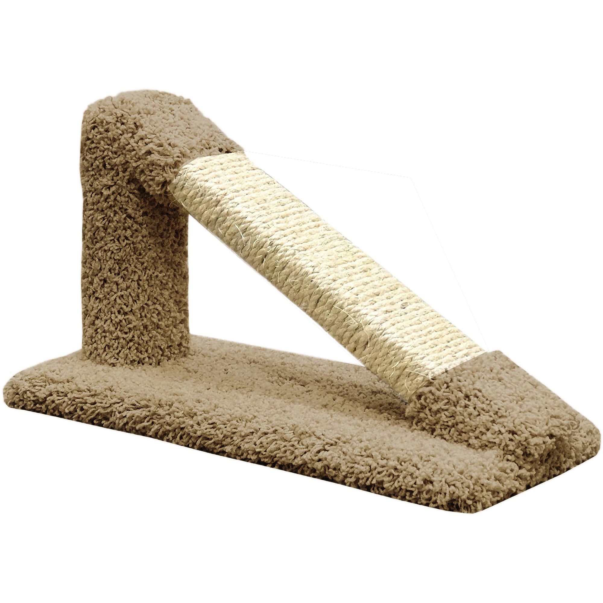 New Cat Condos Premier Tilted Scratching Post, Brown | Petco