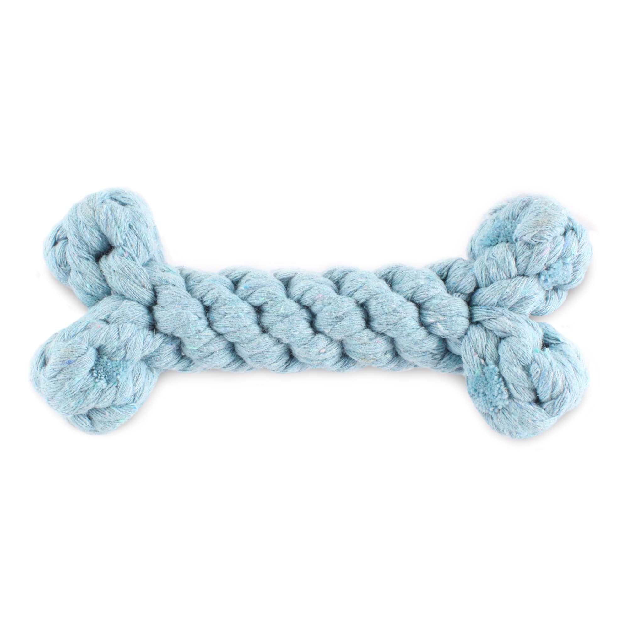 Harry Barker Blue Rope Bone Dog Toy, Small | Petco