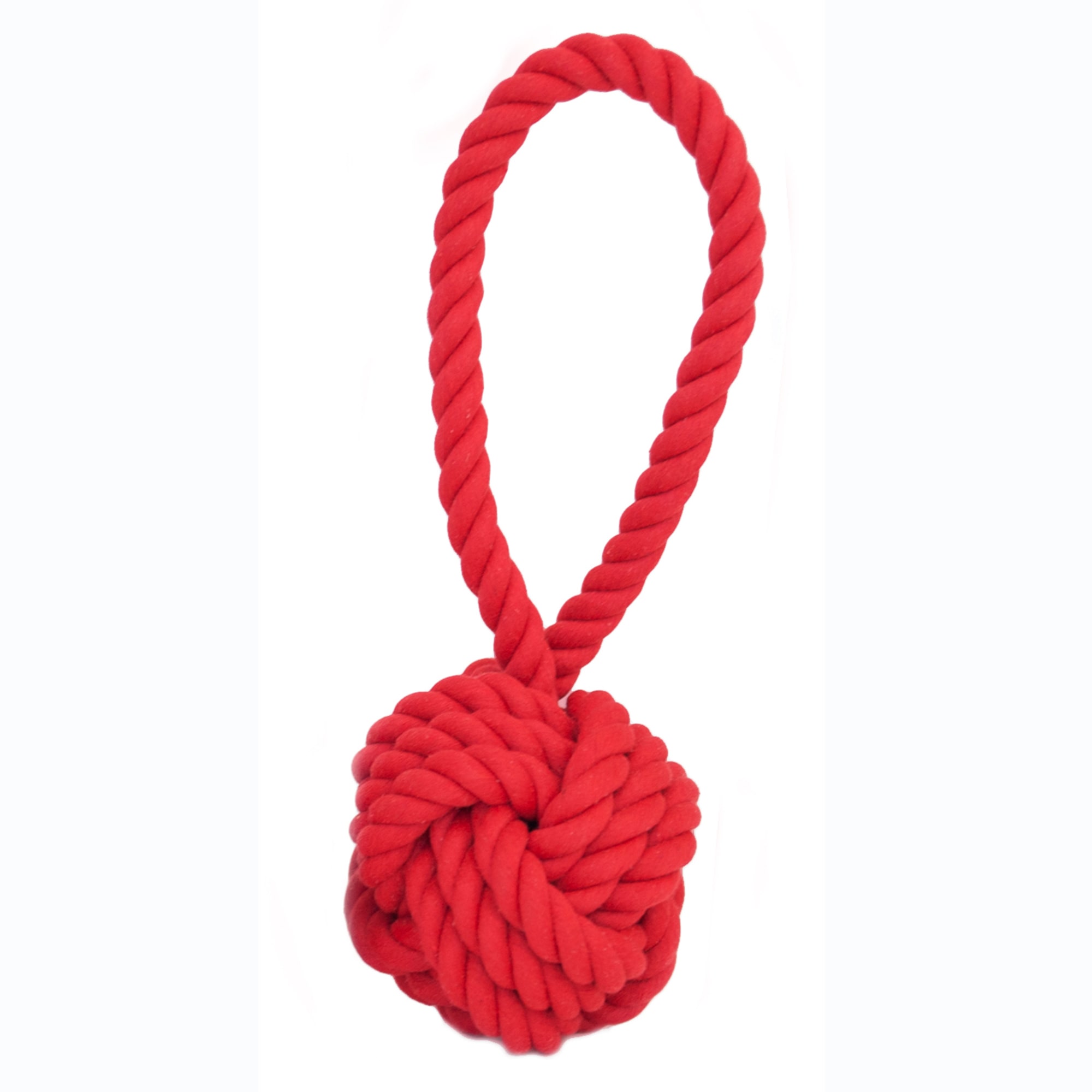 Harry Barker Red Rope Tug & Toss Dog Toy, Large | Petco