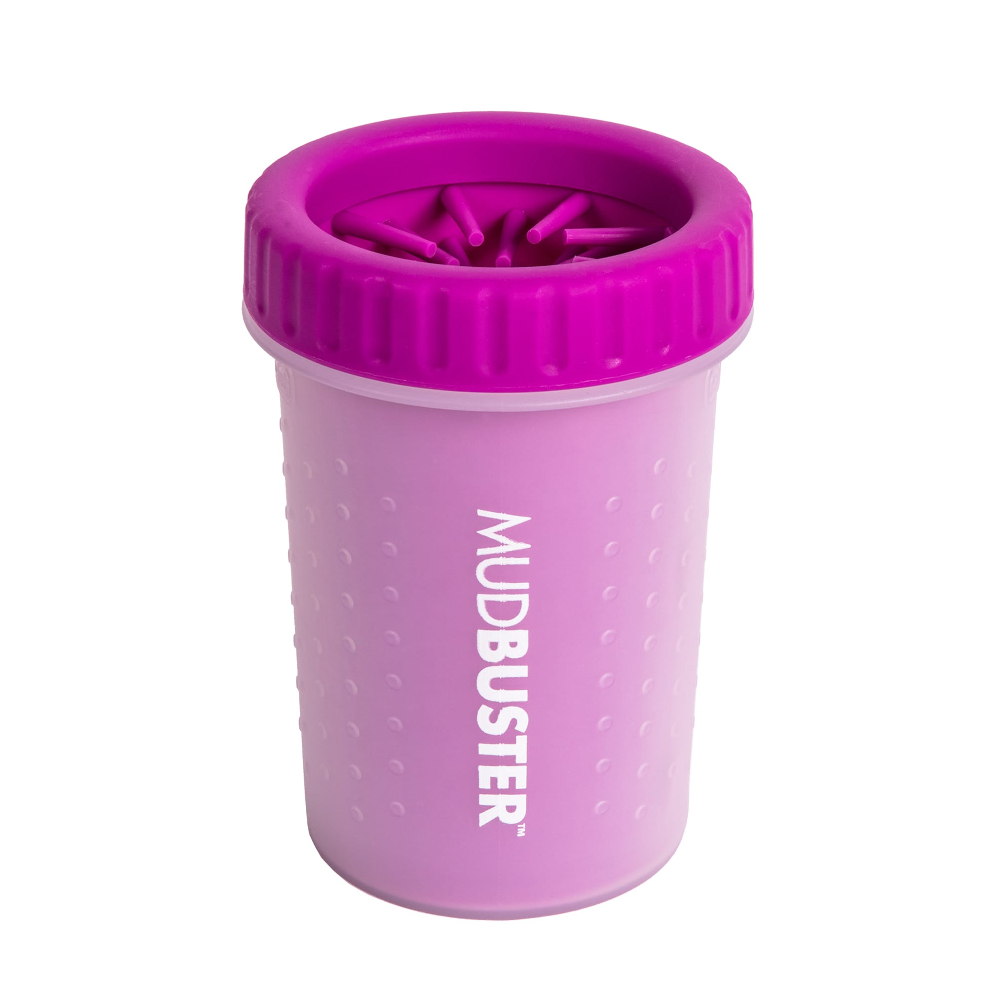 Dexas Fuchsia Mud Buster Dog Paw Cleaner, Medium | Petco