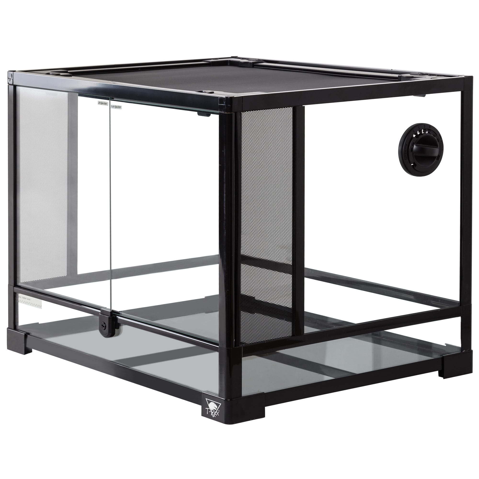 T-Rex Double Door Glass Terrarium, 24" L X 18" W X 18" H | Petco