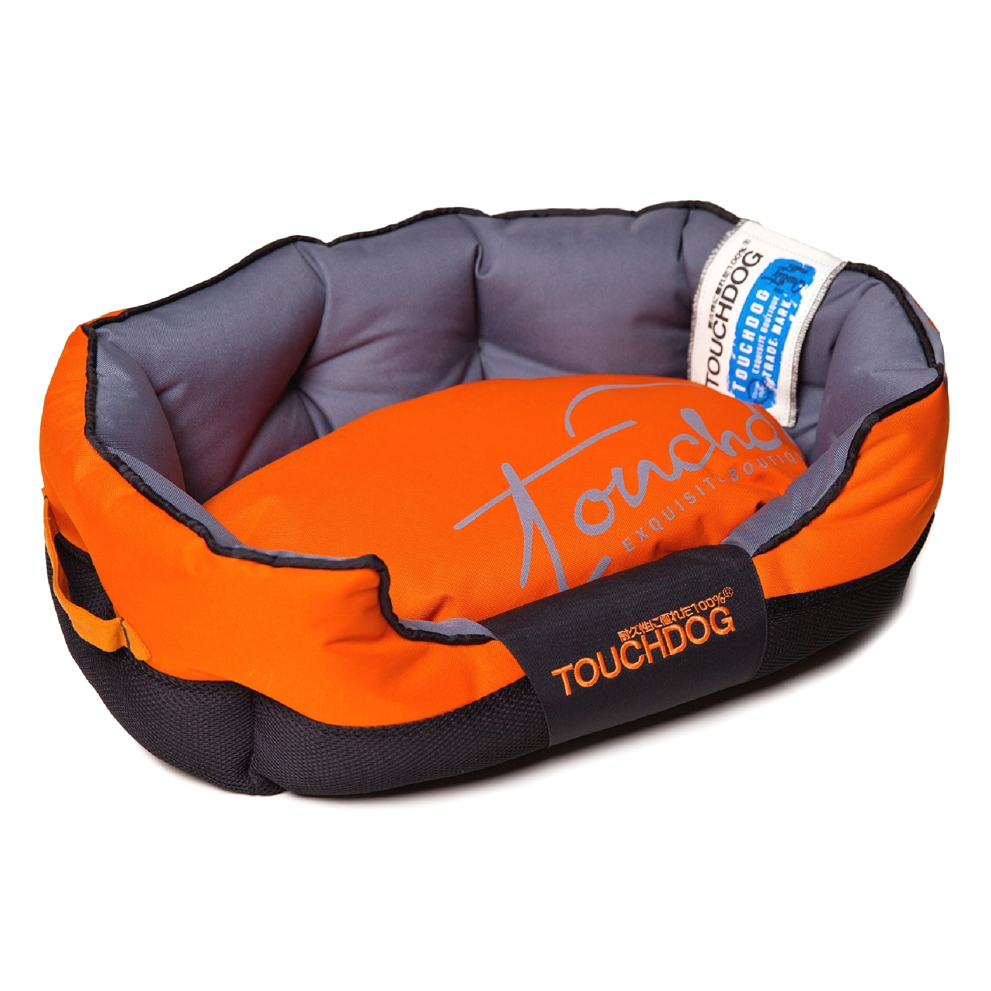 Touchdog Performance-Max Sporty Comfort Cushioned Dog Bed, 25.6" L X 15 ...
