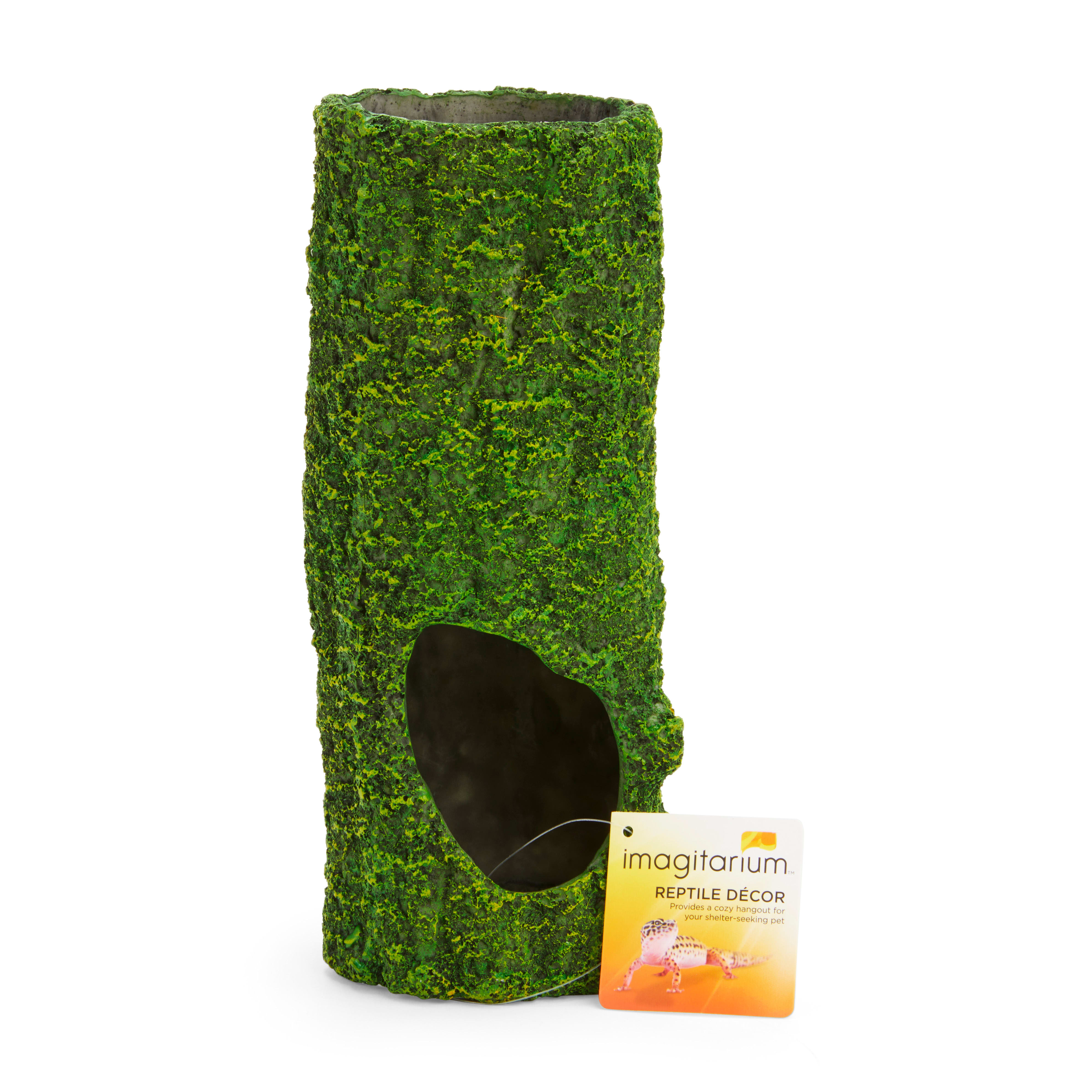 Imagitarium Moss Covered Reptile Tunnel | Petco