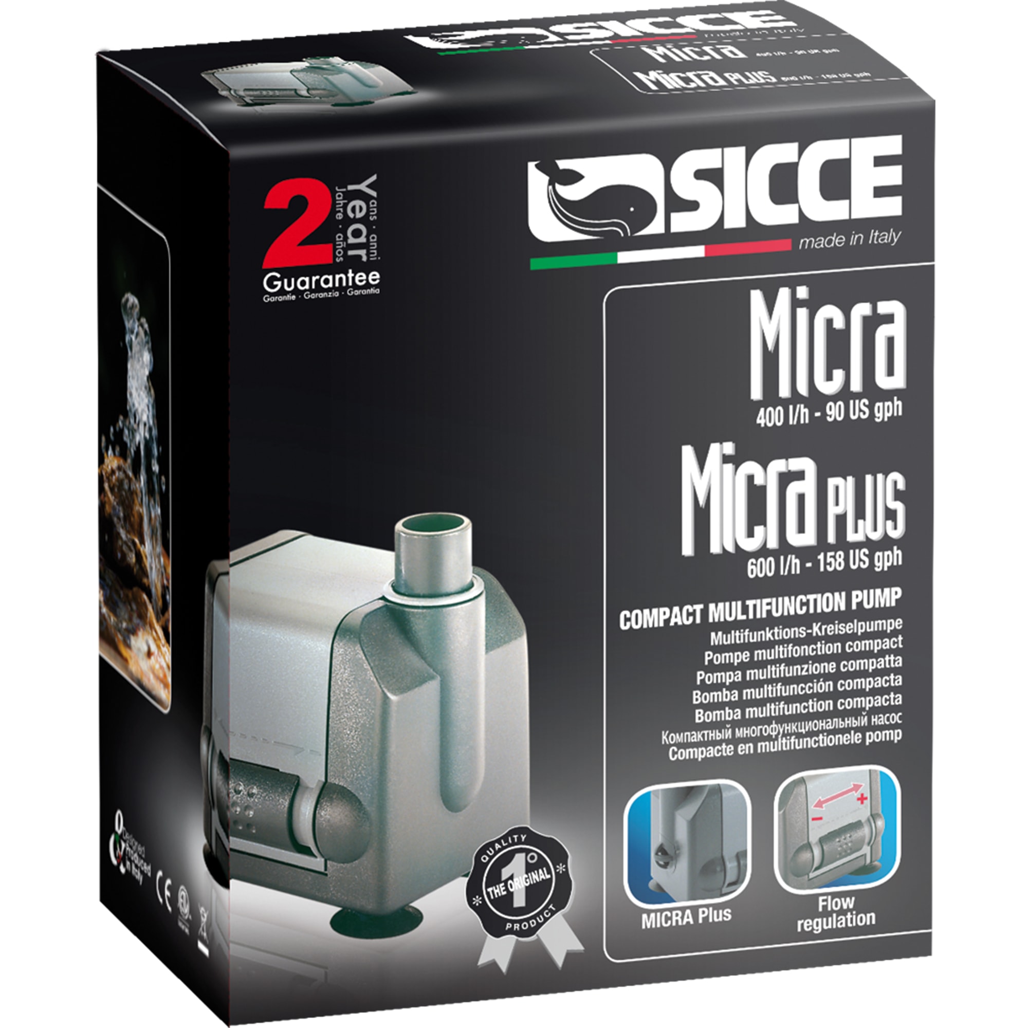 Sicce Easy Line Micra Mouse Multifunction Pump, 90 gal/hr | Petco