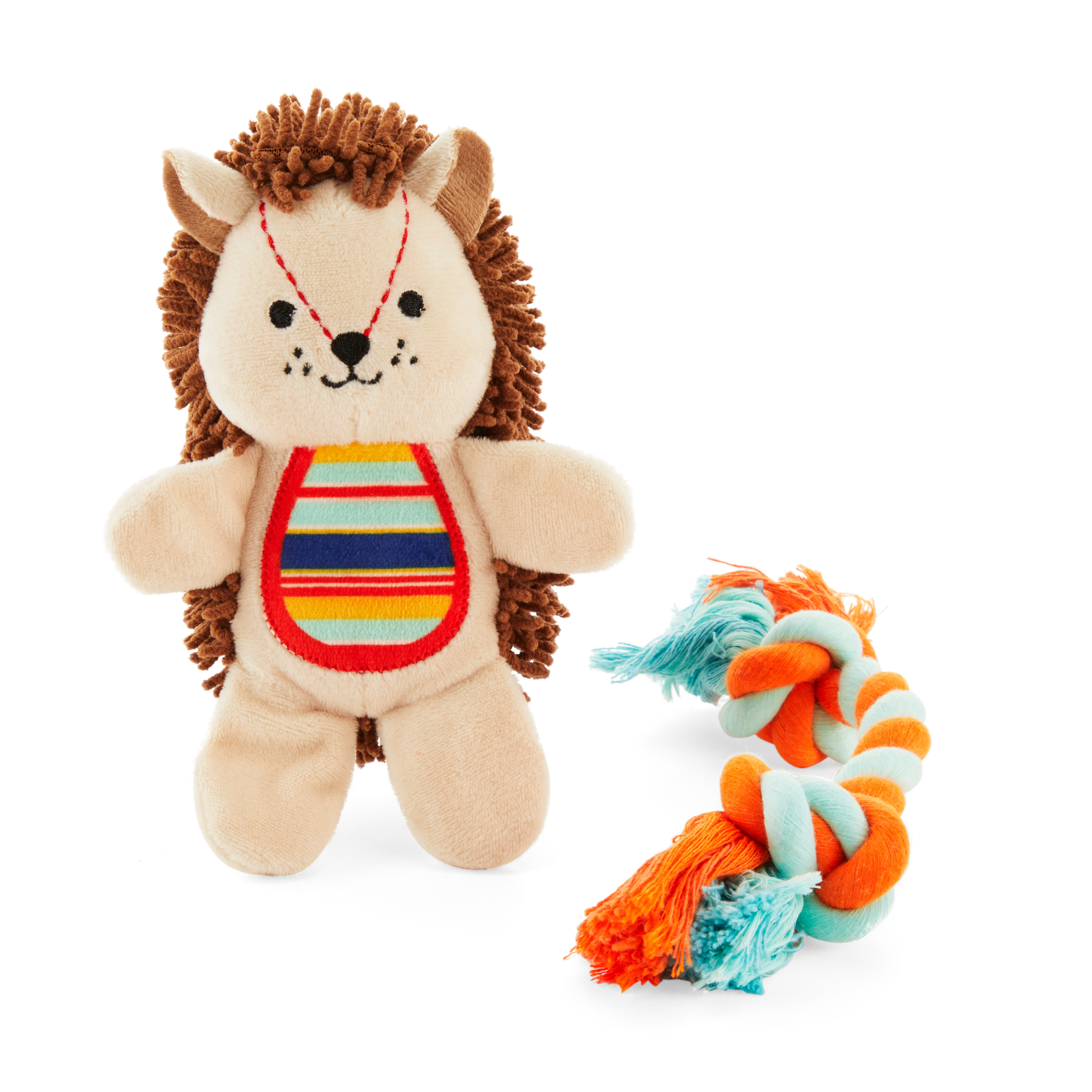 UPC 800443525753 - Leaps & Bounds Hedgehog Rope Dog Toy, Pack of 2 ...