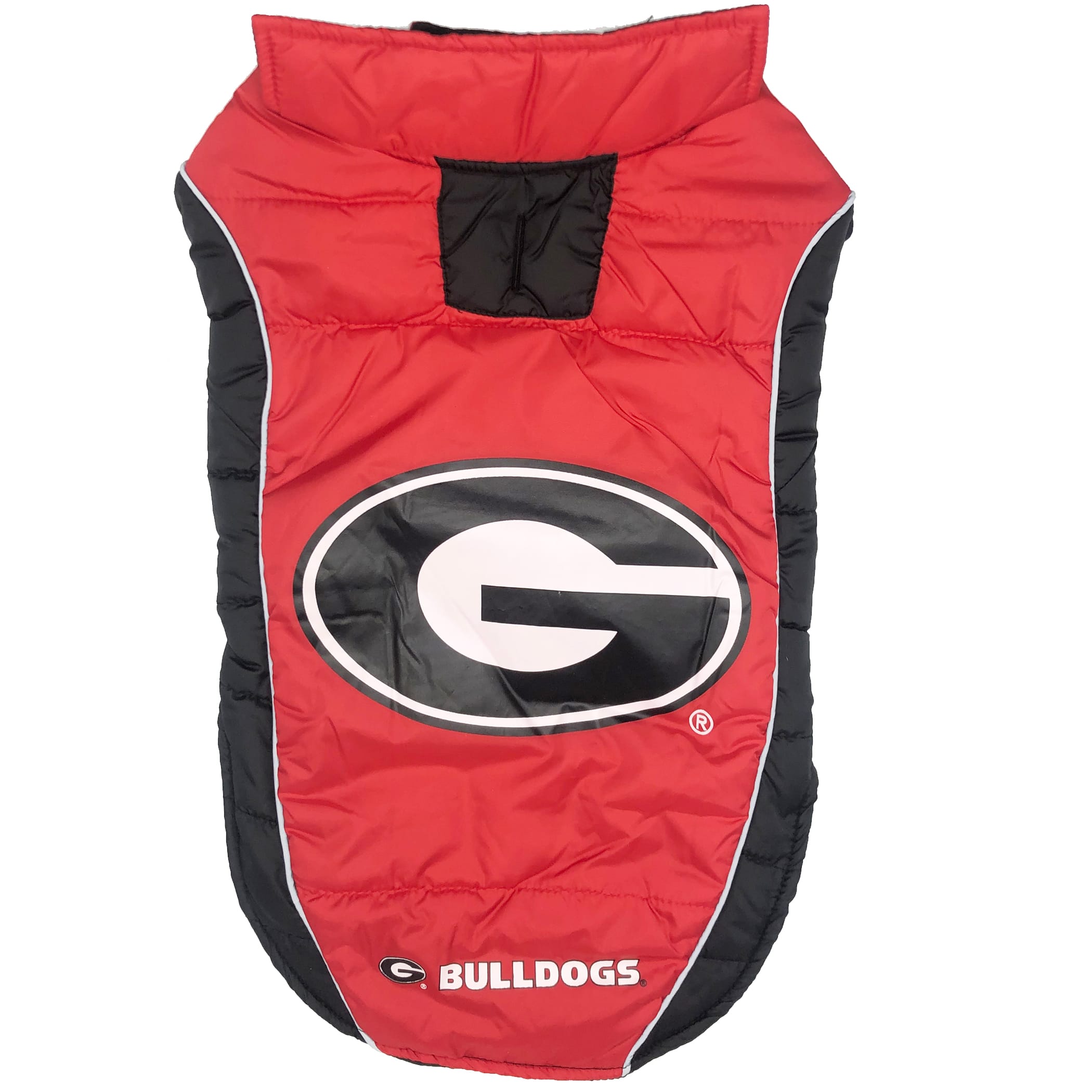 Pets First NCAA SEC Pet Puffer Vest For Dogs, Small, Georgia Bulldogs ...