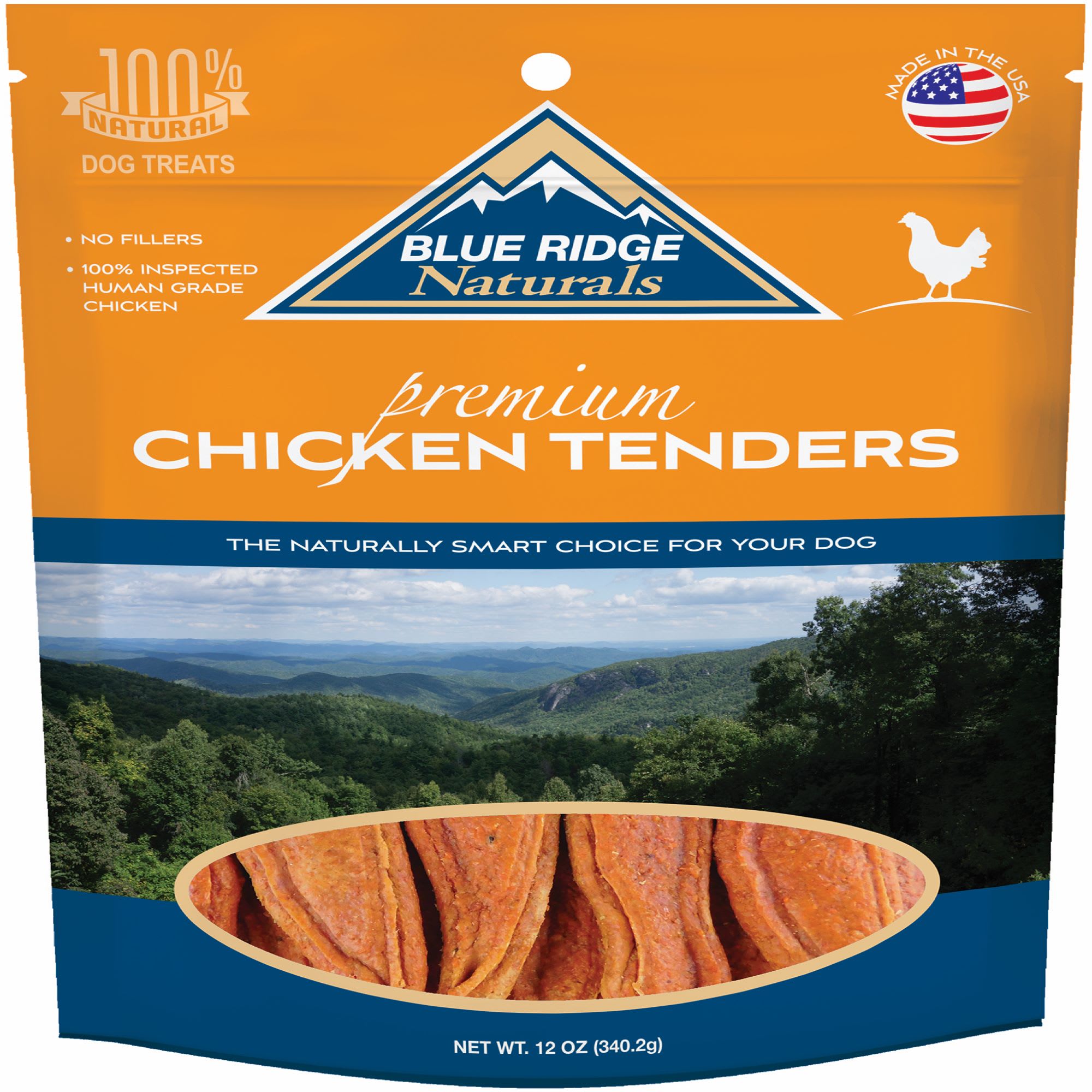 Blue Ridge Naturals Chicken Tenders Dog Treats, 12 oz. | Petco