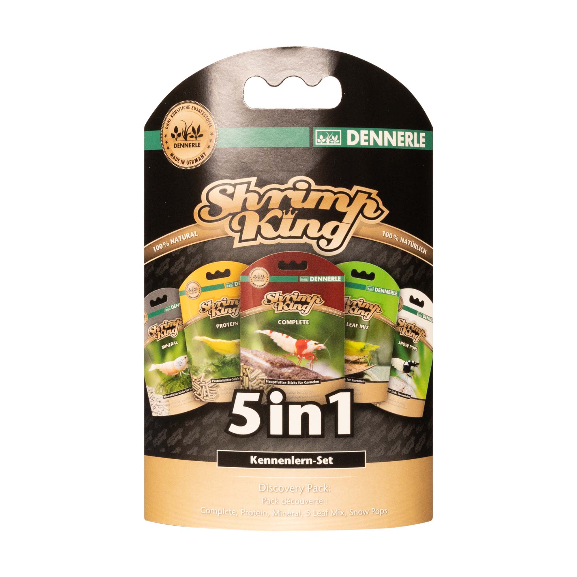 Dennerle Shrimp King 5 in 1 Varitey Pack Food, 30 Gram | Petco