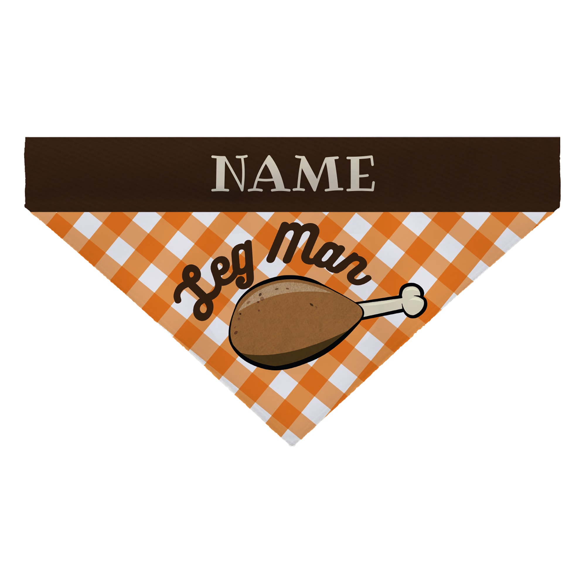 Custom Personalization Solutions Leg Man Dog Bandana | Petco