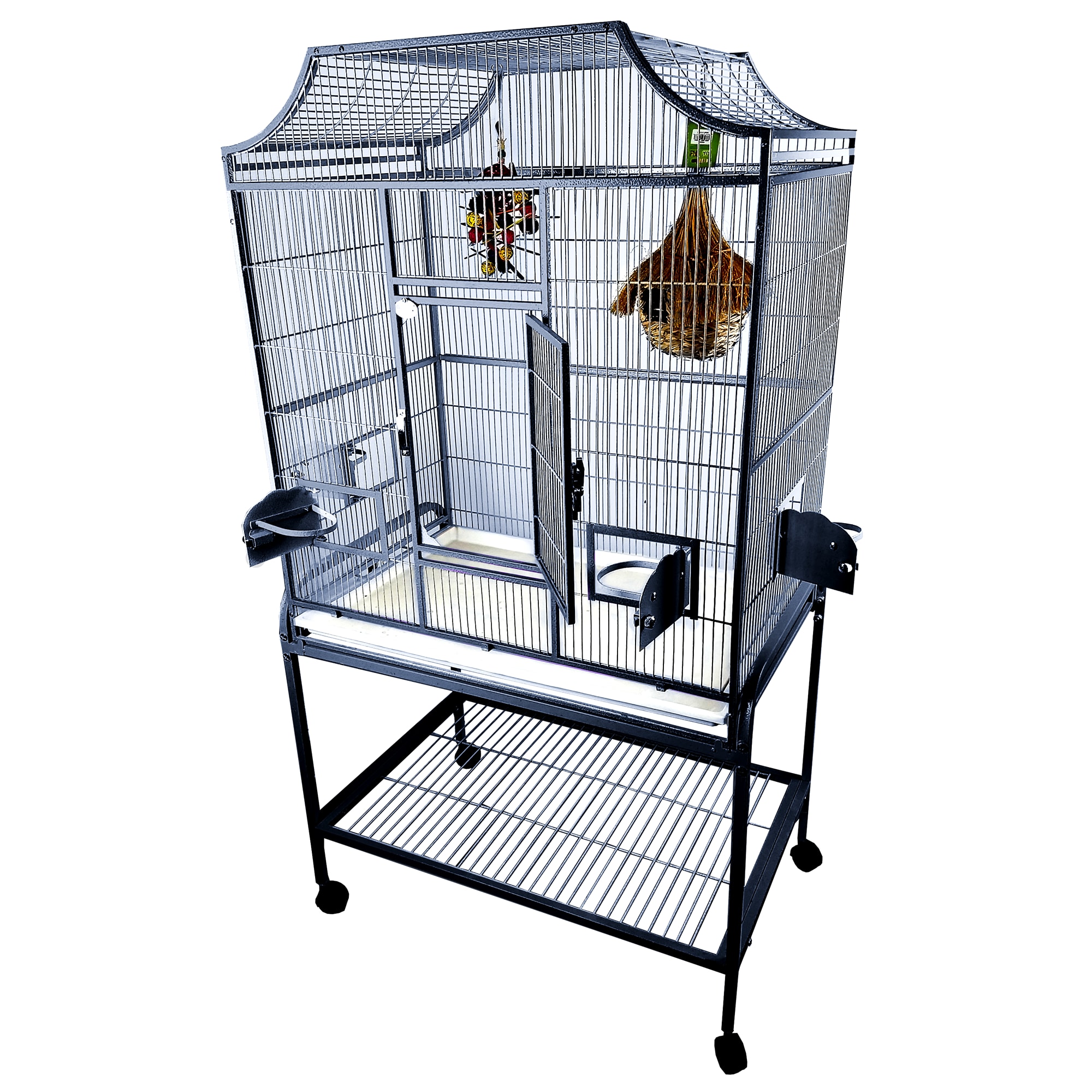 A&E Cage Company Blue 21 Elegant Flight Cage, 32" L X 21" W X 61" H | Petco
