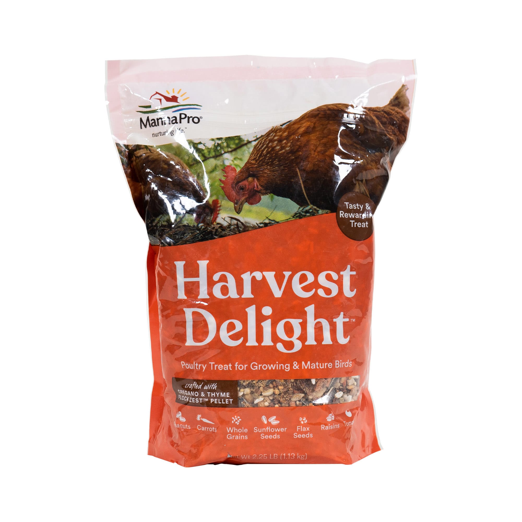 Manna Pro Harvest Delight Chicken Scratch Feed & Treats, 2.5 lbs. | Petco